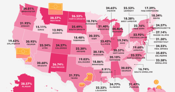 The Countries & States That Most Want or Reject A Cashless Society