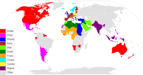 Most Commonly Used Currency Unit Names Around The World - Merchant Machine