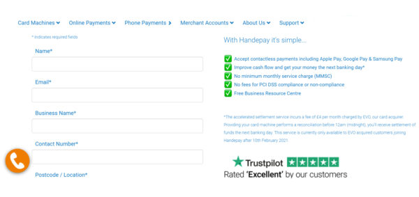 Handepay Payments Reviews: UK Fees & Pricing (2025)