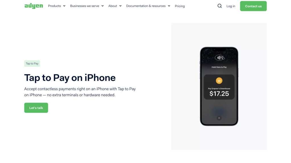 Adyen Tap to Pay: How To Get Started - Merchant Machine