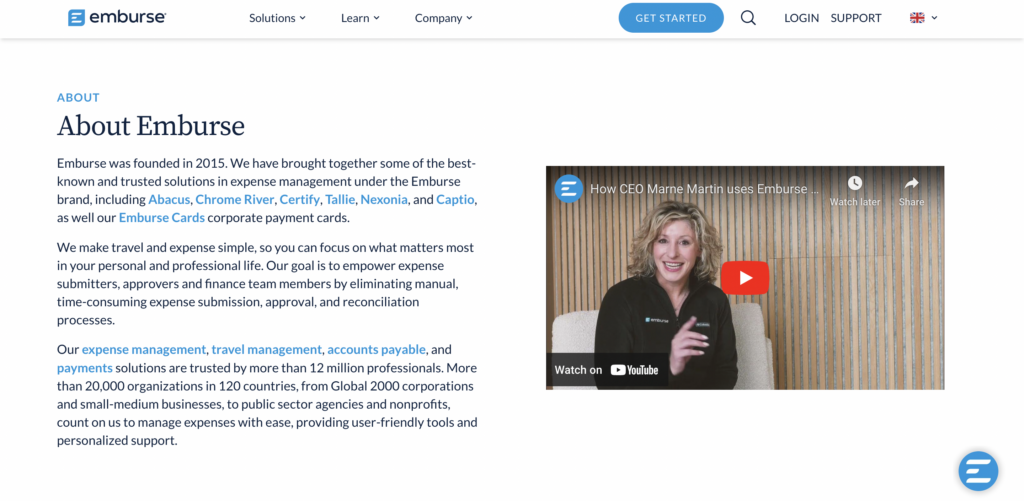 Emburse Expense & Travel Management Reviews - Merchant Machine