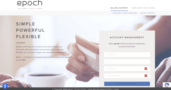 Epoch Payment Solutions Payments Reviews: UK Fees & Pricing