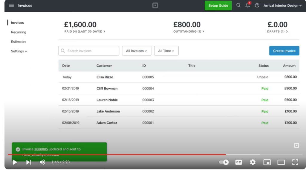 How to Send An Invoice With Square - Merchant Machine