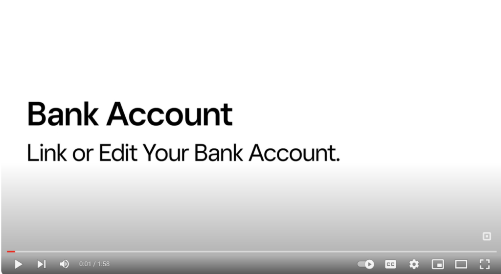 How To Link Or Edit Your Bank Account With Square - Merchant Machine
