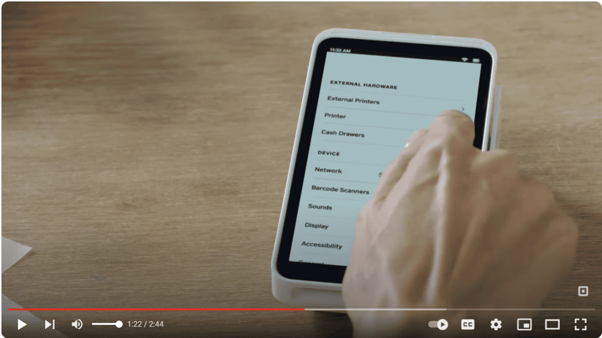 How To Set-Up The Square Terminal - Merchant Machine