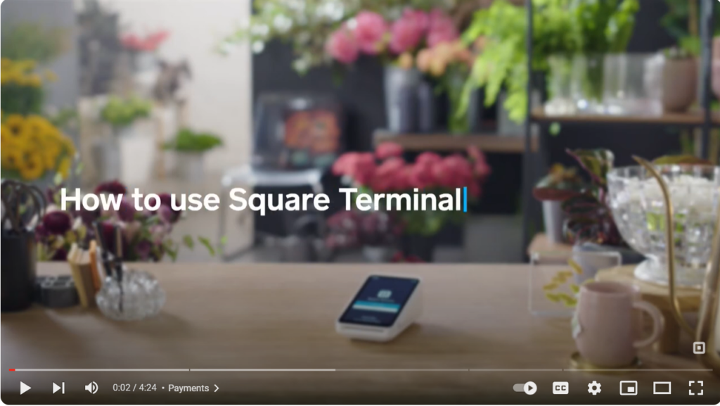 How to Use Square Terminal To Take Payments - Merchant Machine
