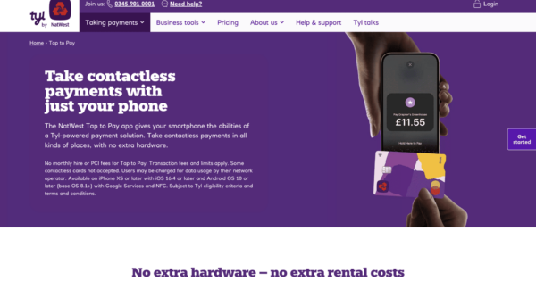 Tyl by NatWest Tap to Pay: How To Get Started - Merchant Machine
