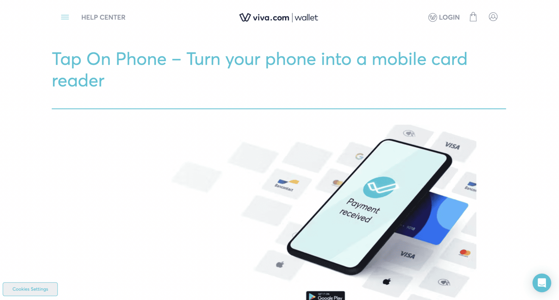 Viva Wallet Tap to Pay: How To Get Started: Merchant Machine