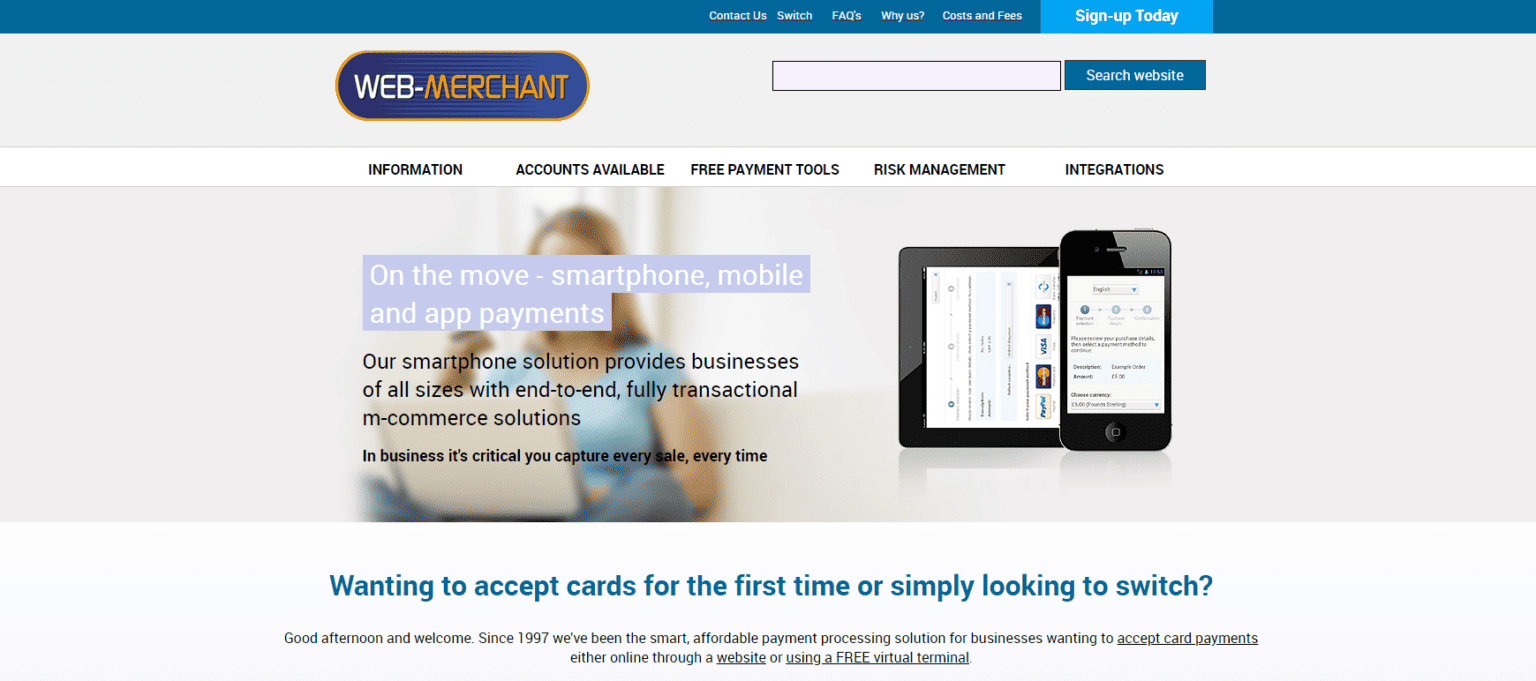 Web-Merchant Services Payments Reviews: UK Fees & Pricing